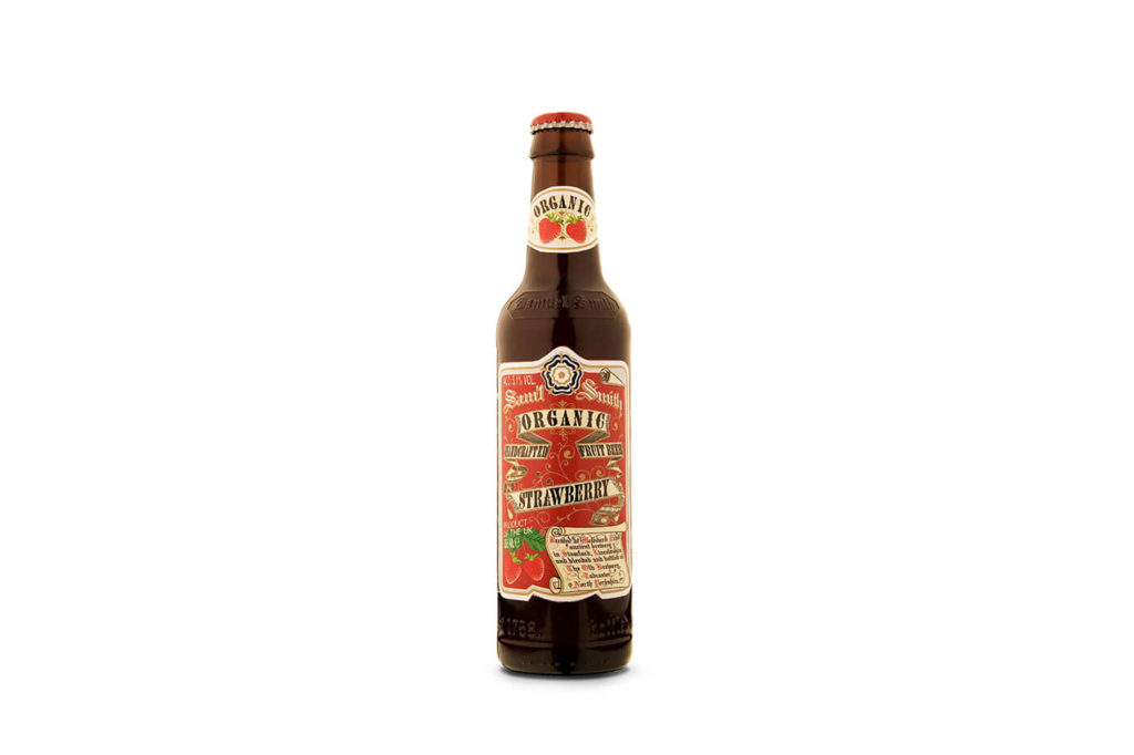 Samuel Smith Organic Handcrafted Fruit Beer Strawberry Ale – DRiNK